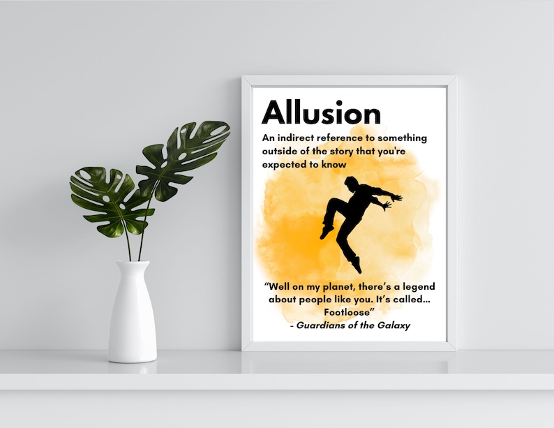 Literary Devices Classroom Posters: ELA Anchor Charts (digital Download ...