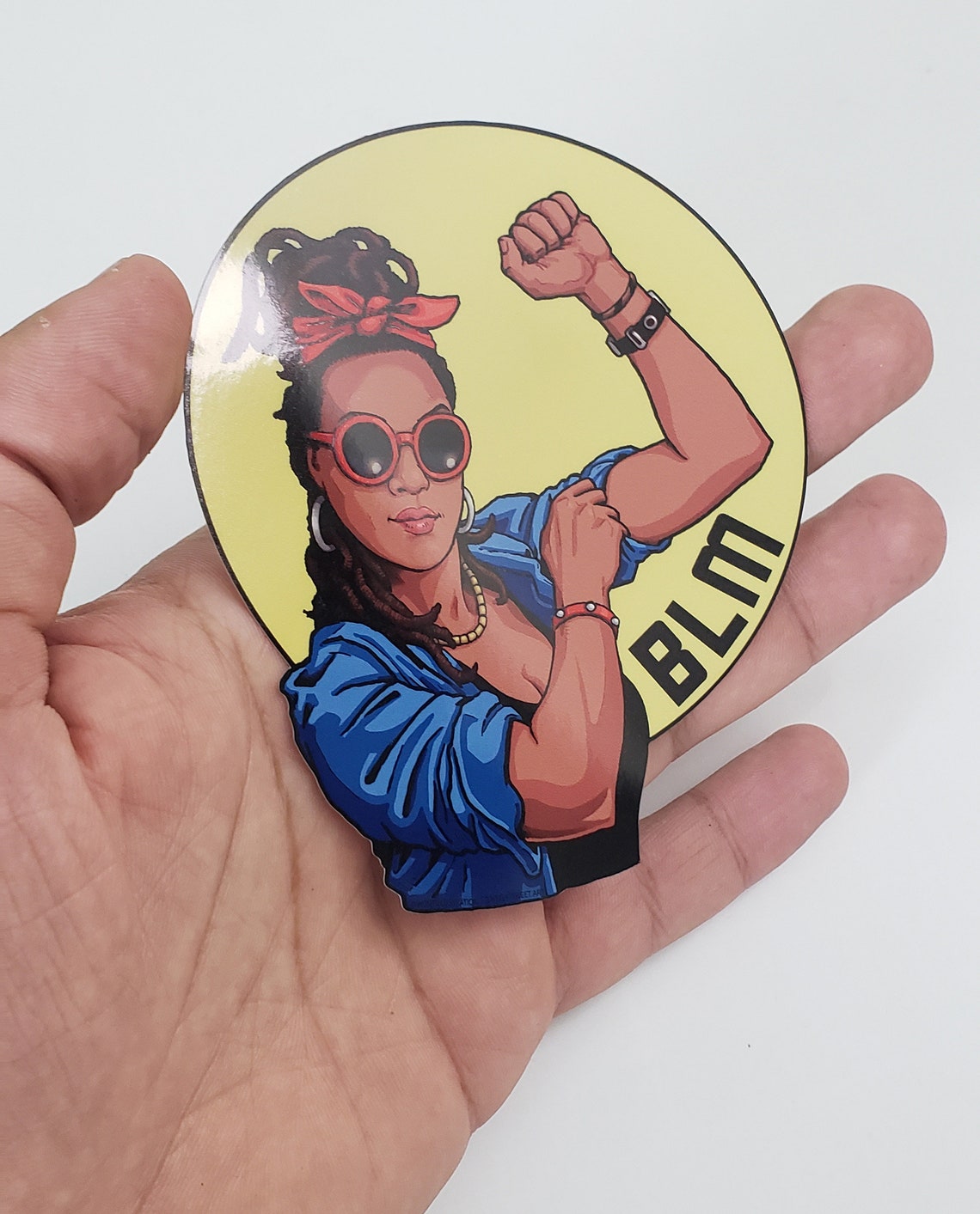 We Can Do It / BLM 4in Vinyl Sticker | Etsy