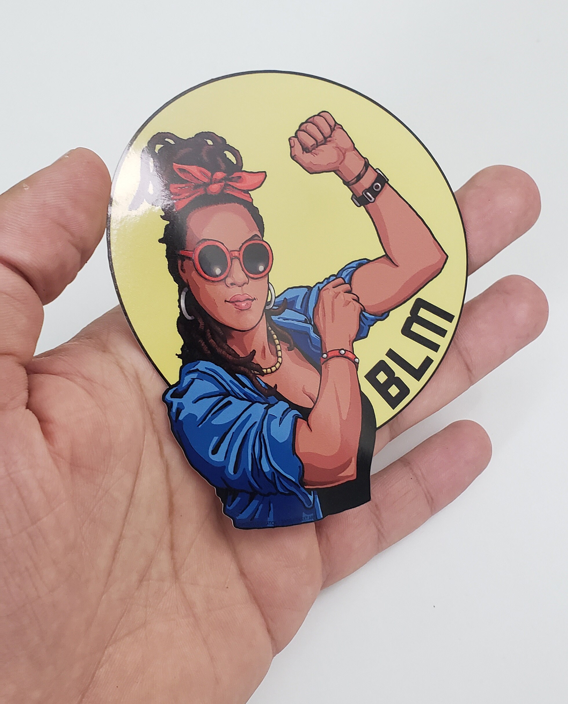 We Can Do It / BLM 4in Vinyl Sticker - Etsy