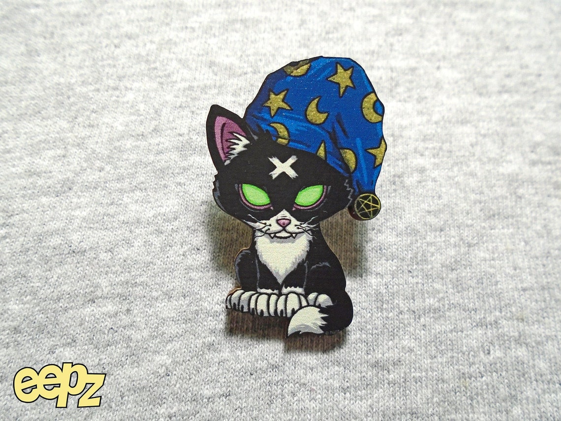 Shadow Cat Wizard - Etsy