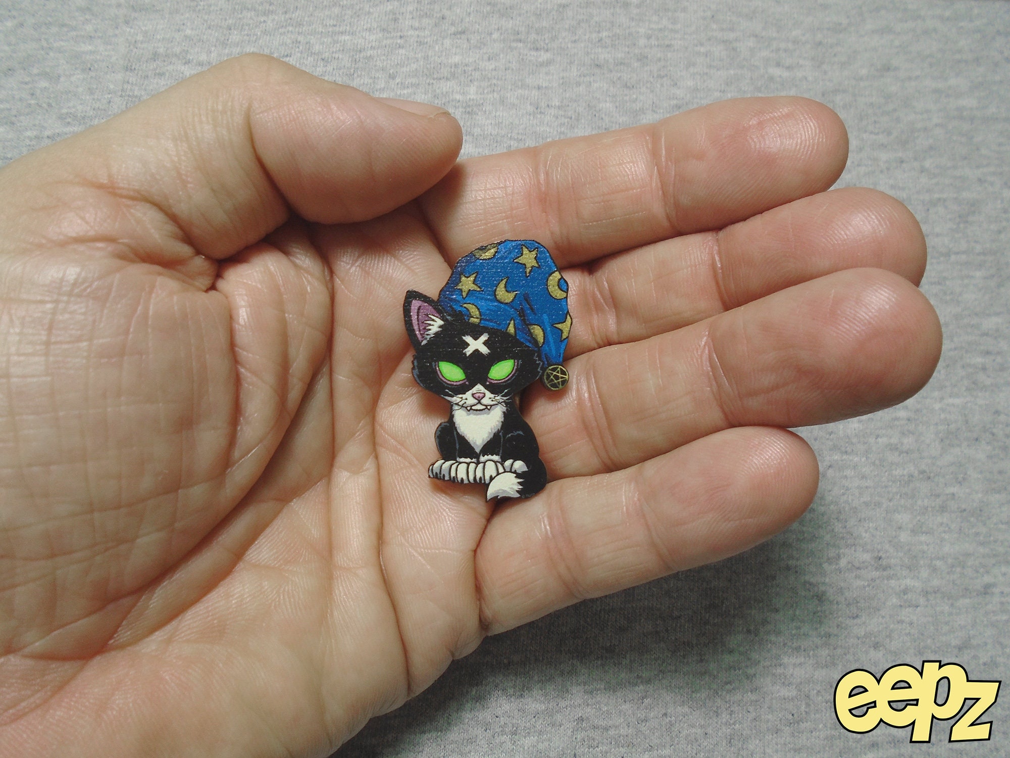 Shadow Cat Wizard - Etsy