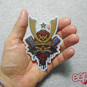 Gaijin Samurai Sticker - Etsy