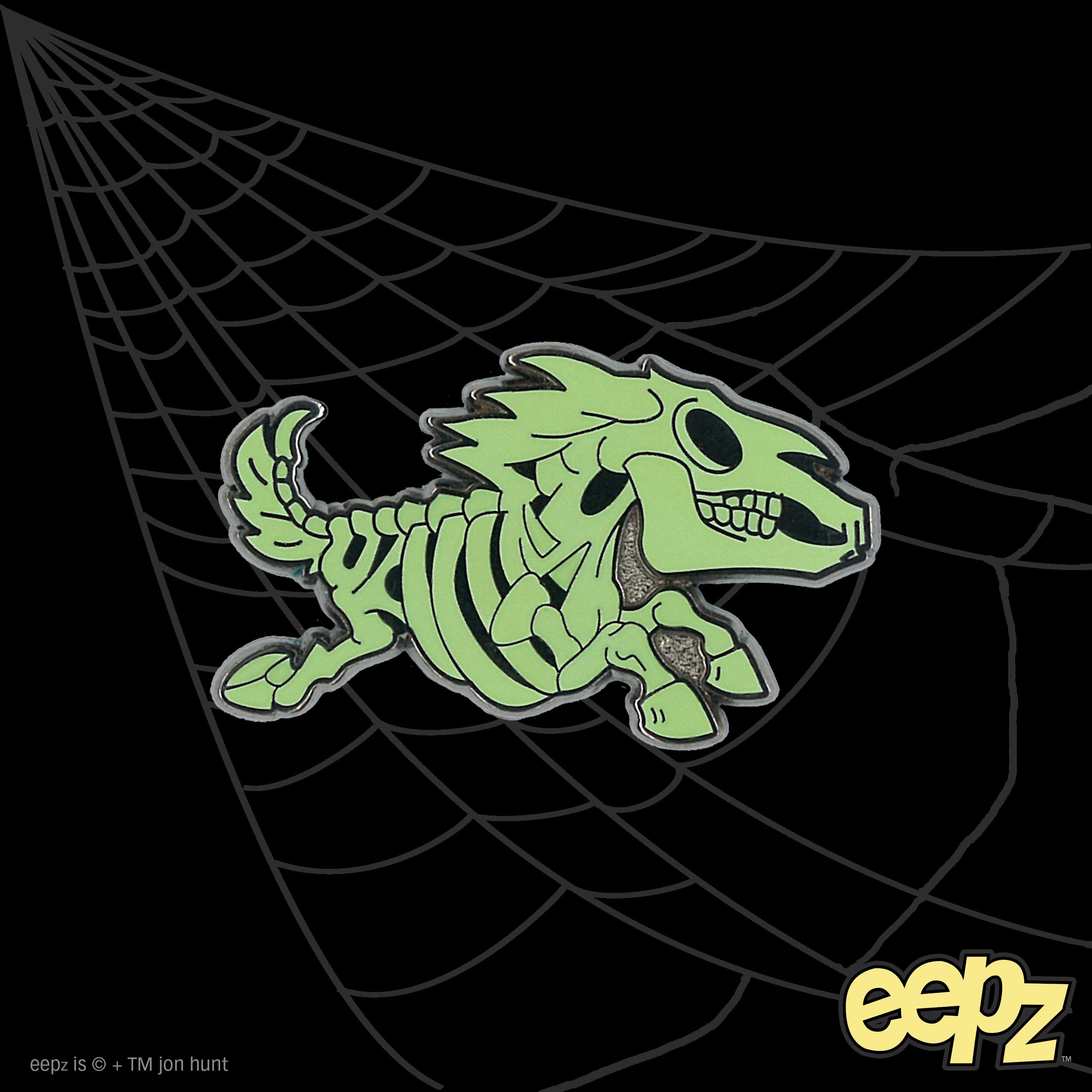 Khloros Glow in the Dark Enamel Pin - Etsy