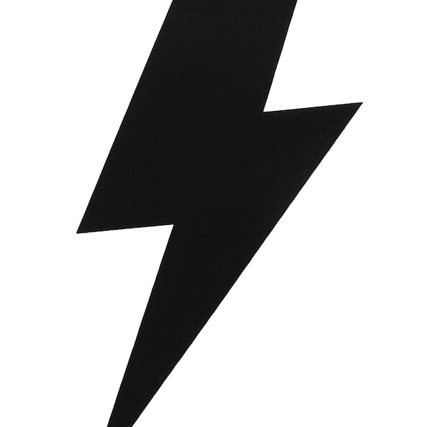 Lightning Bolt Vinyl Decal - Etsy