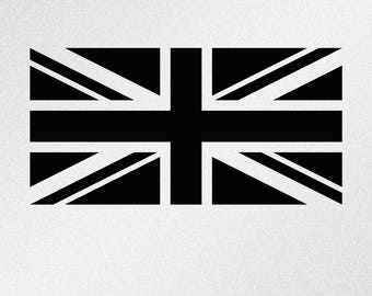 2 X 10cm Proud to Be British Vinyl Stickers - Union Jack Flag United ...