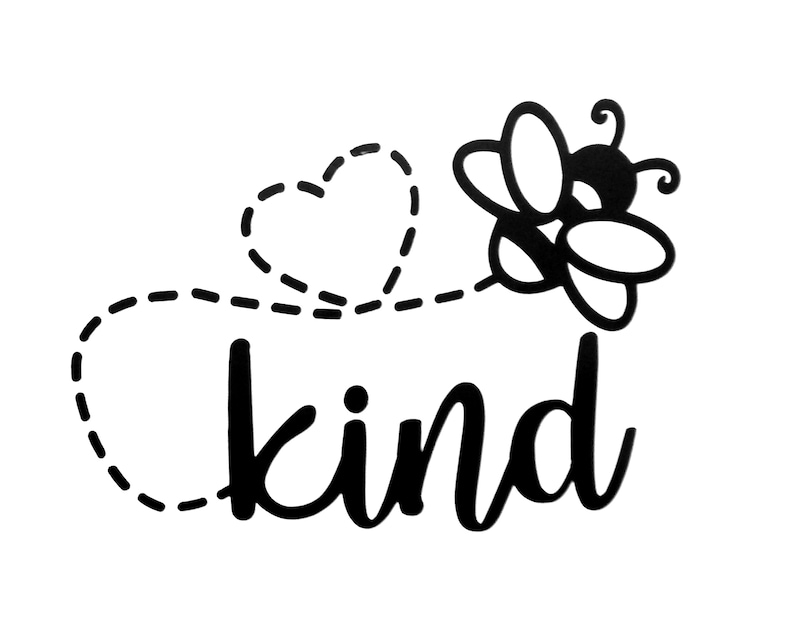 Bee Kind,be Kind Vinyl Decal Sticker for Window,car,van,truck,laptop,etc. - Etsy