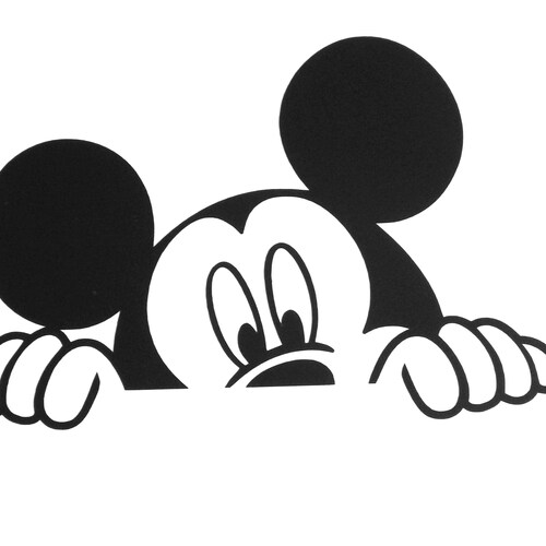 Love Mickey // Mickey Mouse // Car Decal // Disney Addict // - Etsy