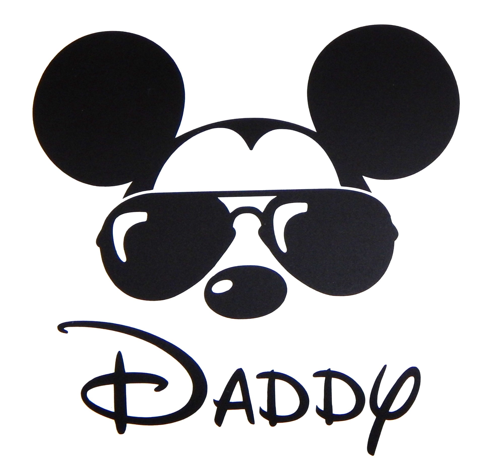 Daddy Mickey Mouse Disney Inspired Vinyl Decal Sticker for - Etsy Australia