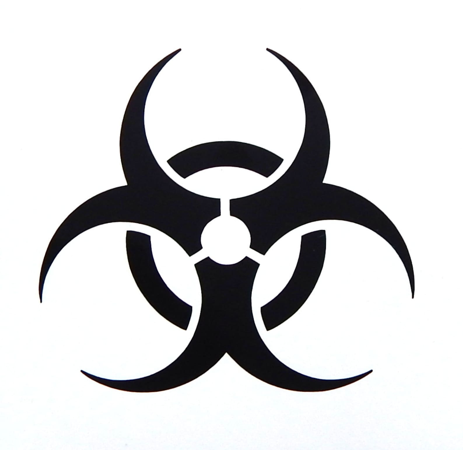Biohazard Symbol Vinyl Decal Sticker for Window,car,truck,van,laptop ...