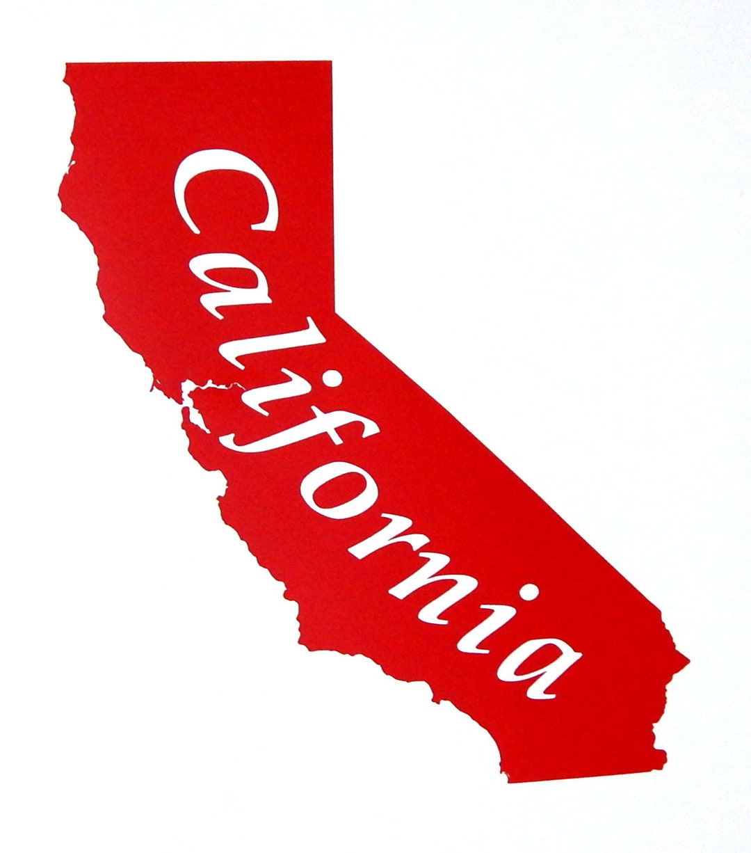 California Map Flag Vinyl Decal Sticker for Window,car,van,truck,etc ...