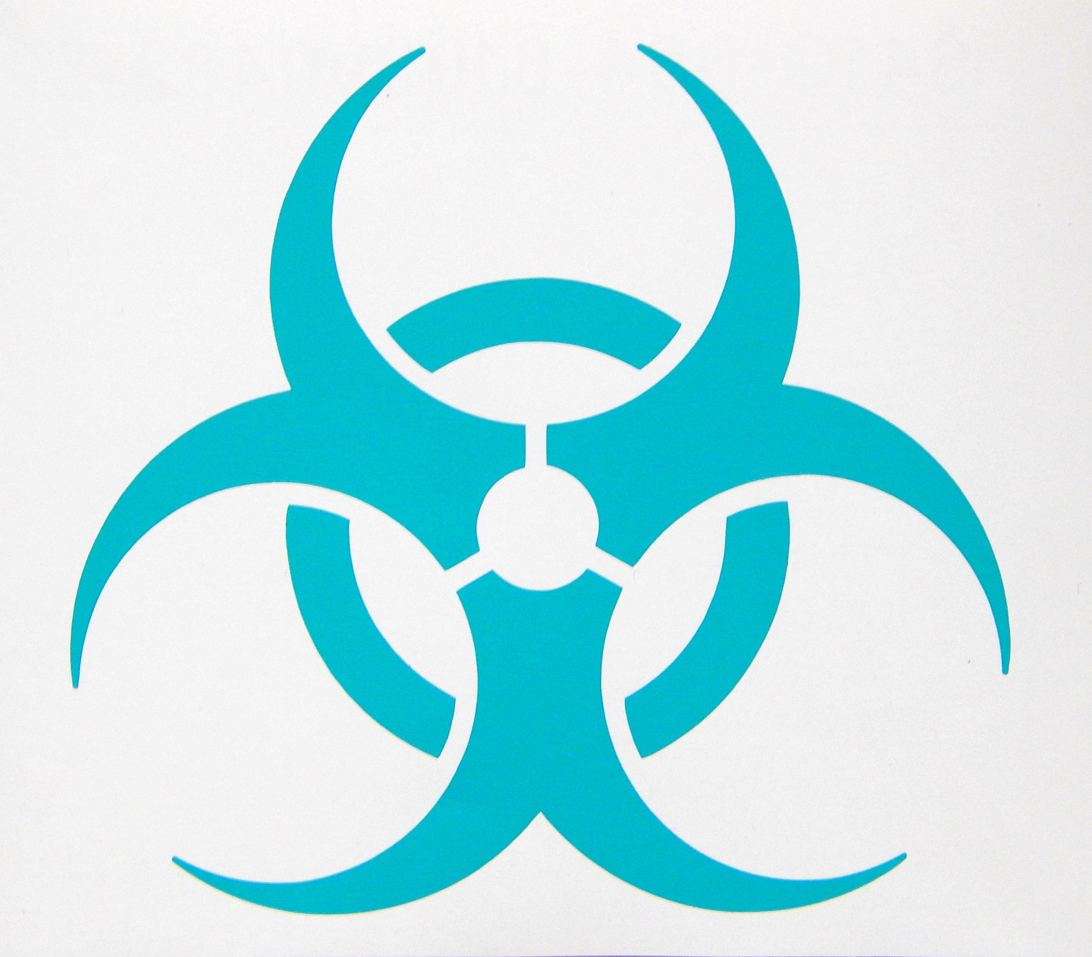 Biohazard Symbol Vinyl Decal Sticker for - Etsy
