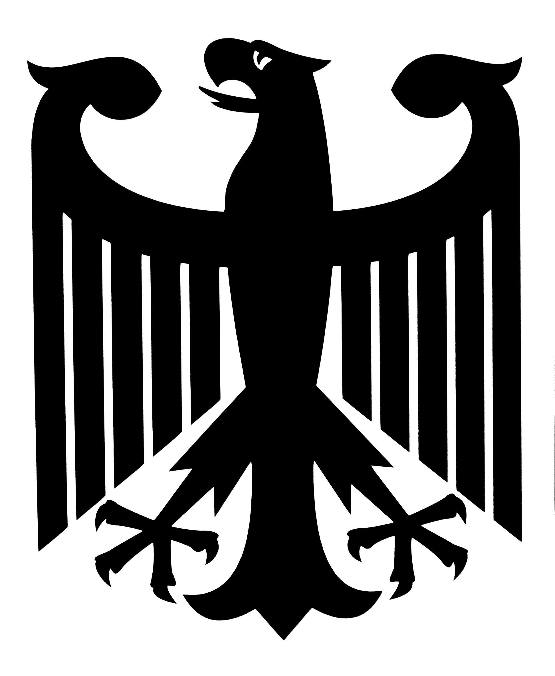 German Eagle Coat of Arms Deutschland Vinyl Decal Sticker for Car ...