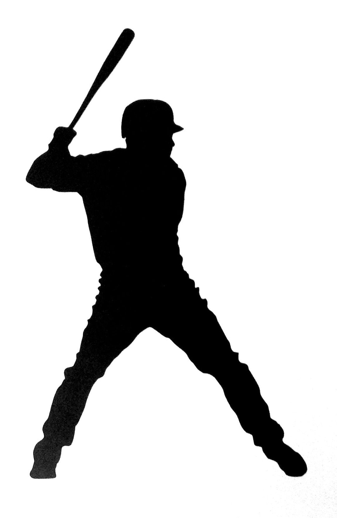 Baseball Player Vinyl Decal Sticker for Window,car,truck,van,etc. - Etsy
