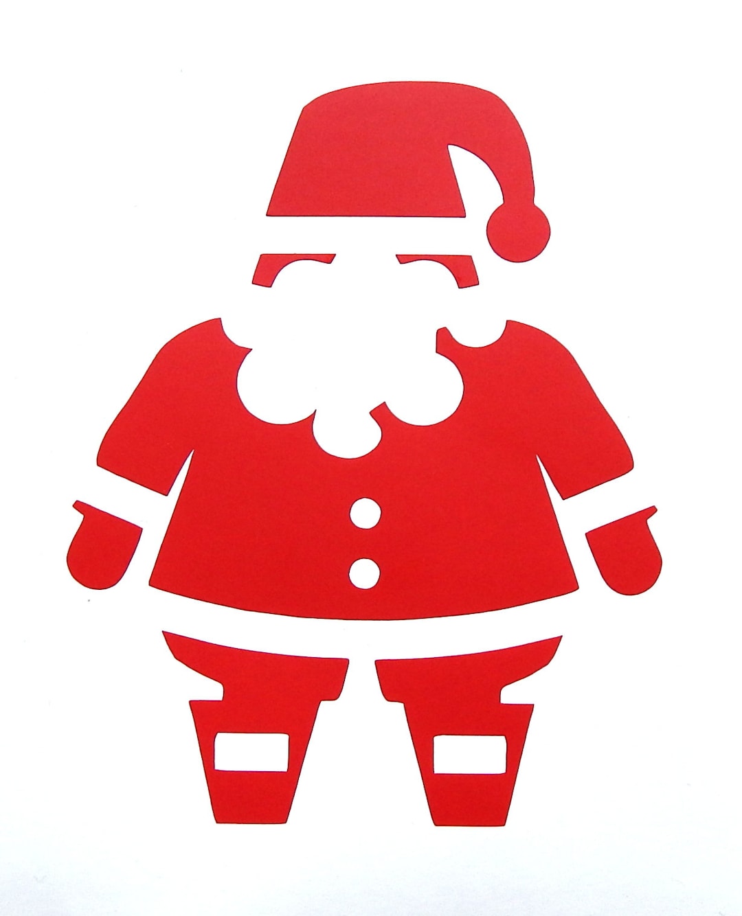 Santa Claus Vinyl Decal Sticker,christmas Sticker for Window,car,van ...