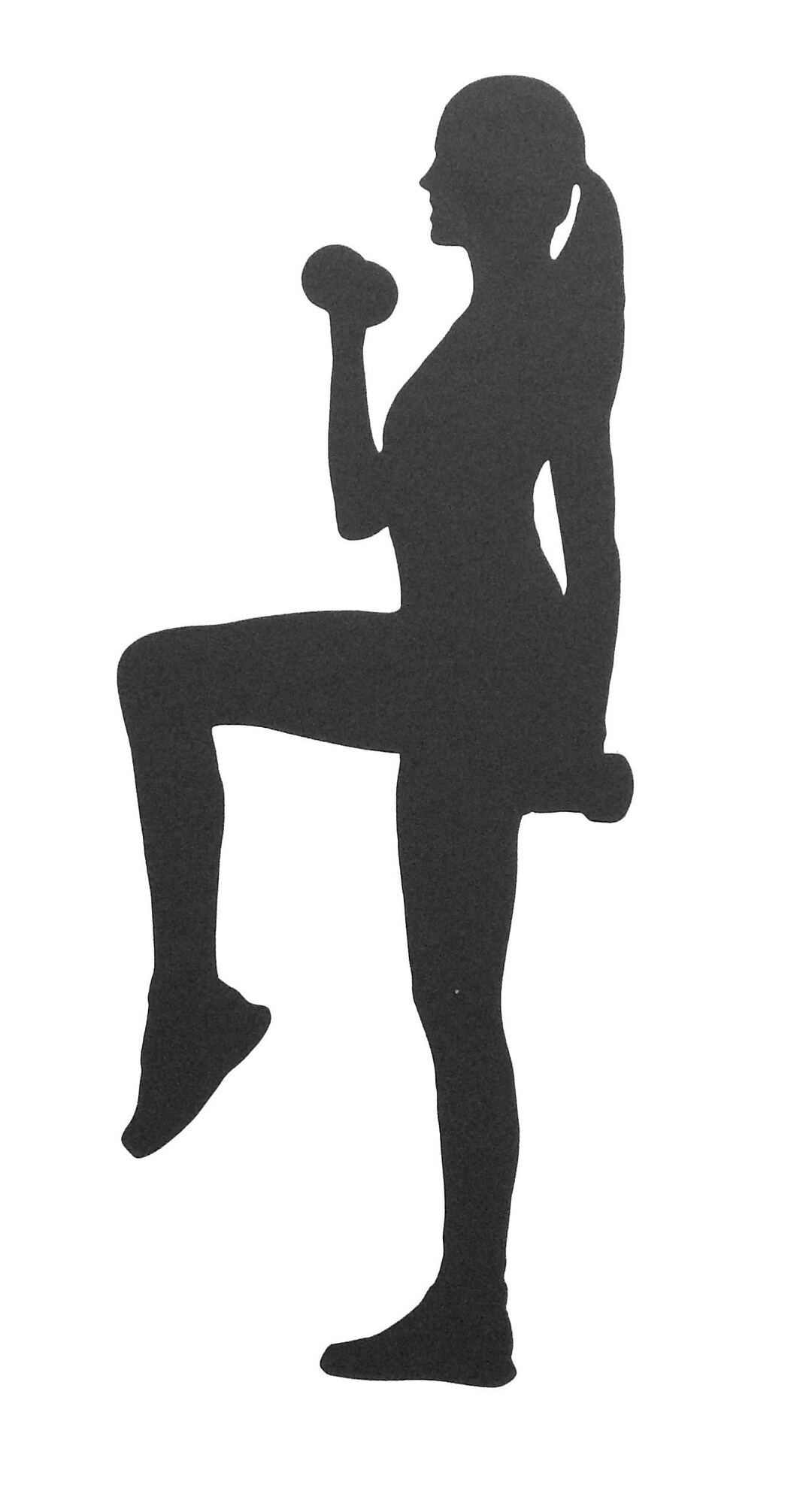 Fitness Girl Vinyl Decal Sticker for Window,car,truck,van,laptop,etc ...