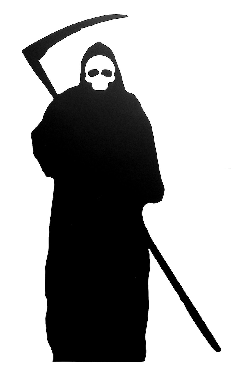 Grim Reaper,halloween Vinyl Decal Sticker for Window,car,van,truck,etc ...