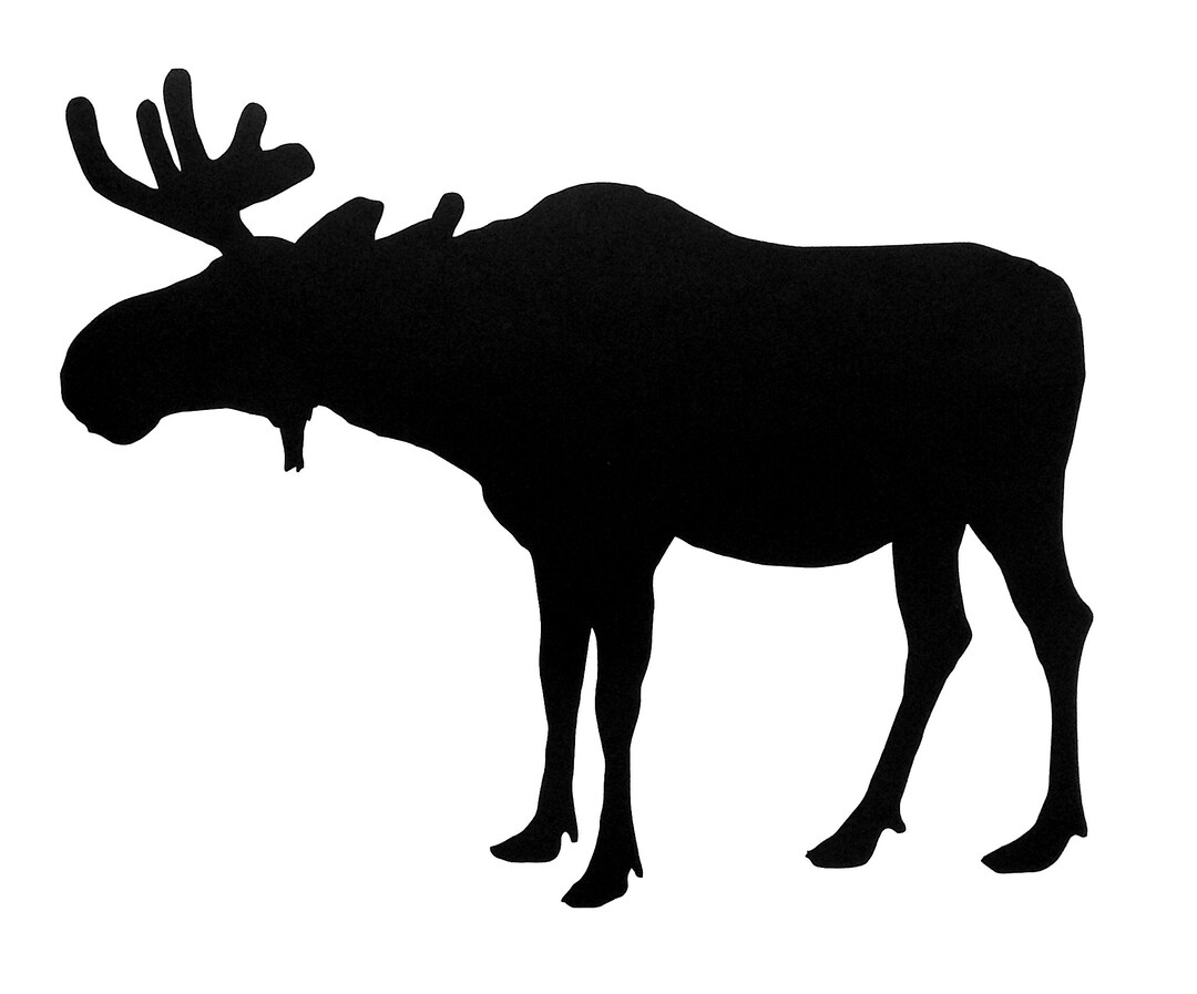Moose Shape Vinyl Decal Sticker for Window,car,van,truck,laptop,etc. - Etsy