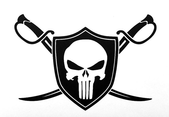 Skull Swords Vinyl Decal Sticker for - Etsy