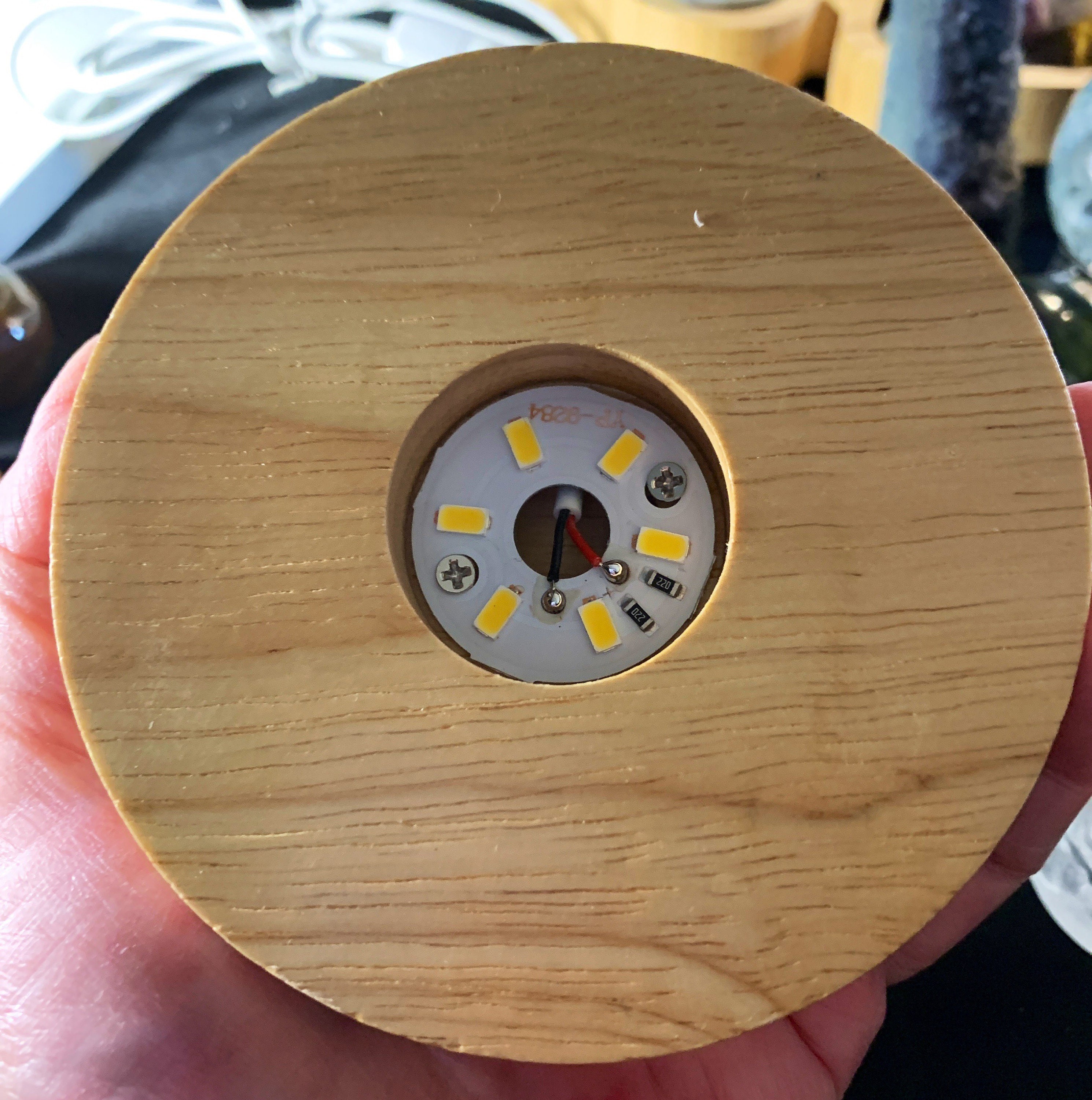 Large Yellow Light Stand. 101mm | Etsy