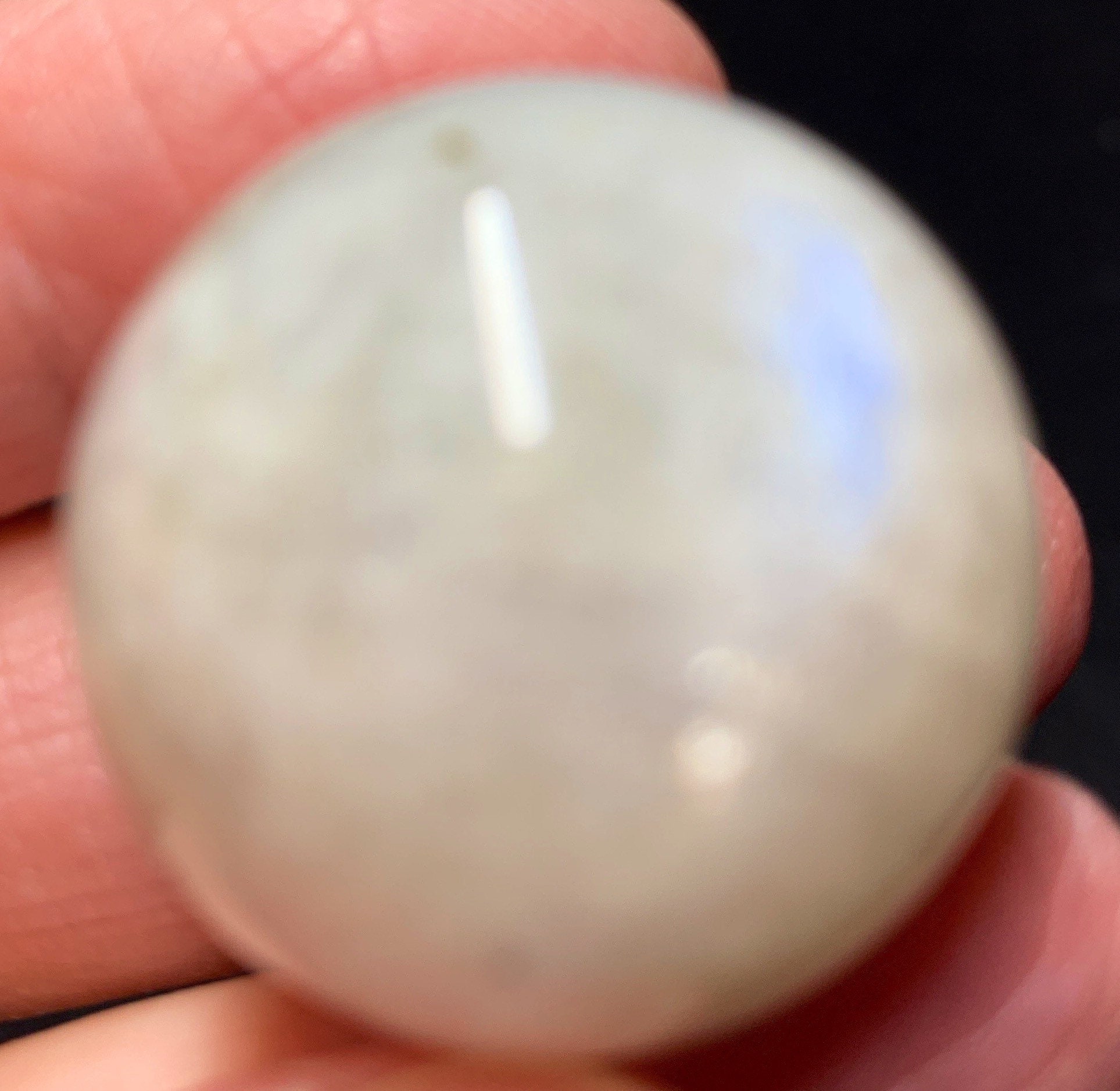 Mini Moonstone Spheres with Beautiful Blue Flash. 25-26mm | Etsy