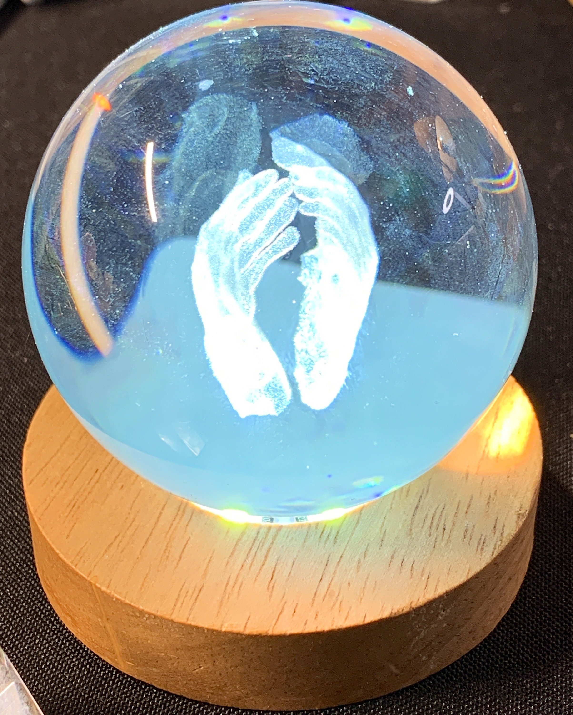 Large White Wood Light Stand - Etsy