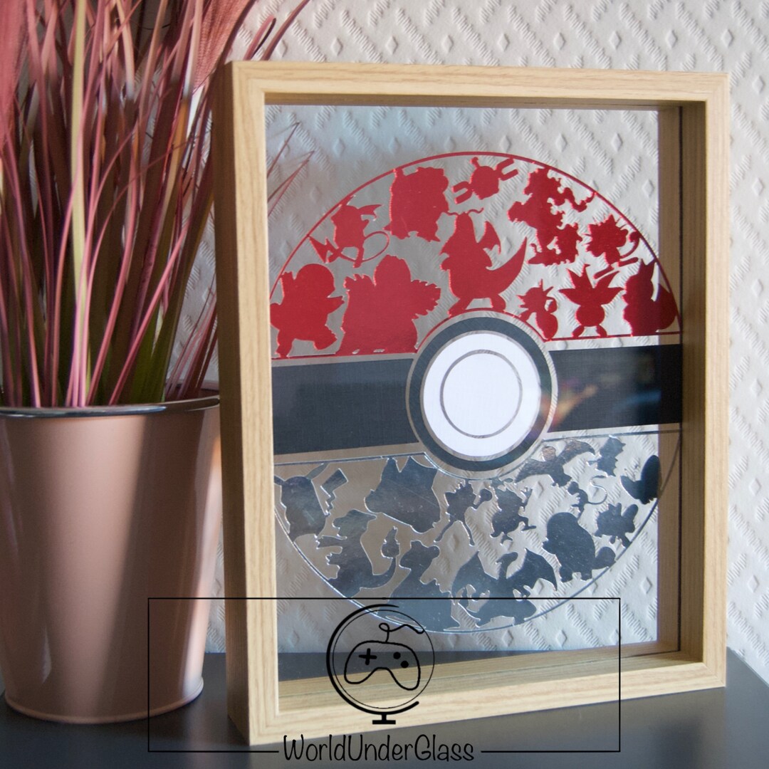 Pokemon Papercut Frame - Etsy