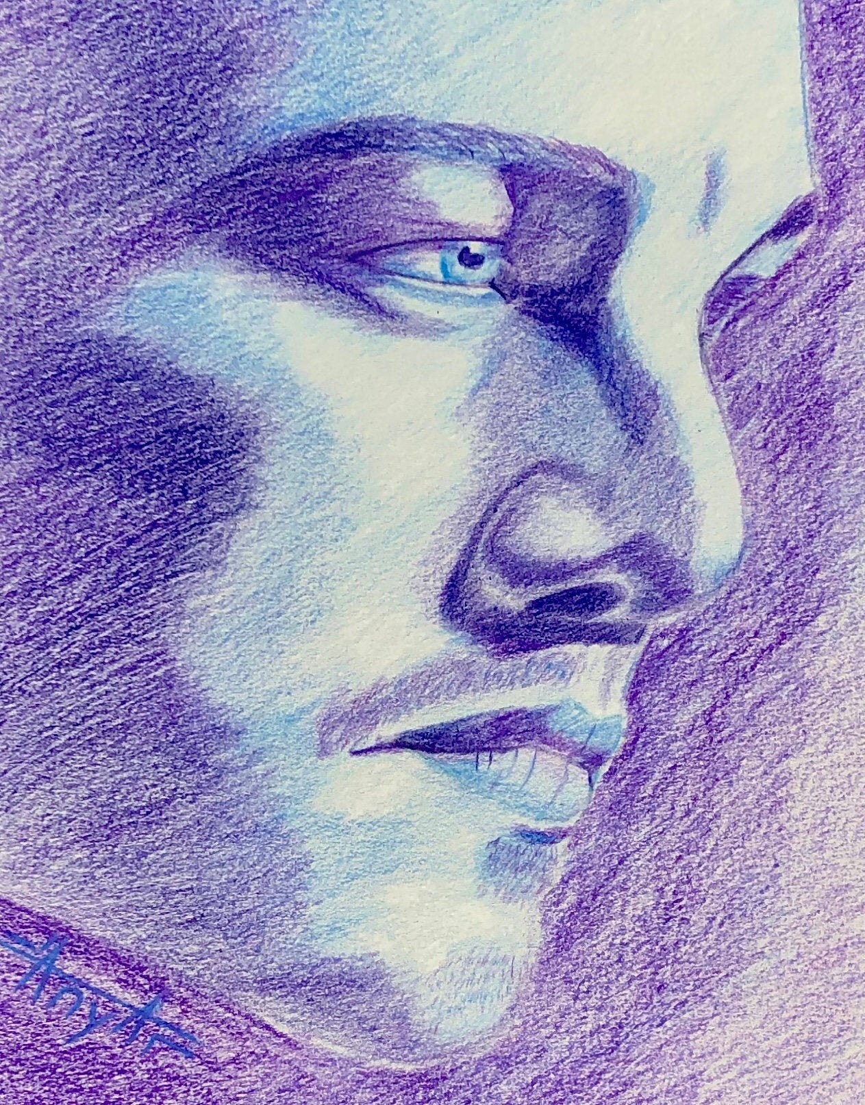 Realistic Pencil Portrait From a Photo, 100% Original, - Etsy