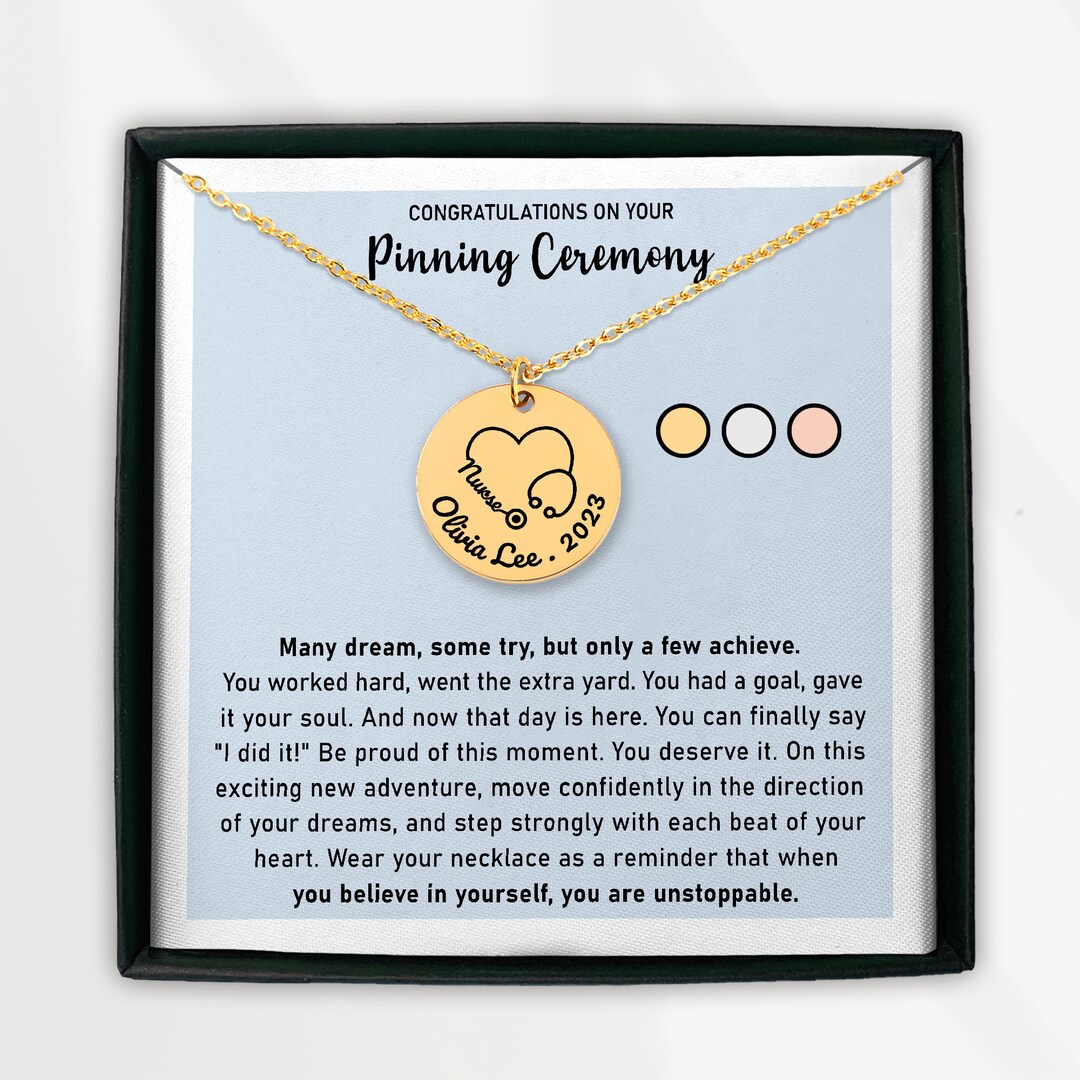 Pinning Ceremony Personalized Gift,rn, LPN Gift,bsn Nurse Graduation ...