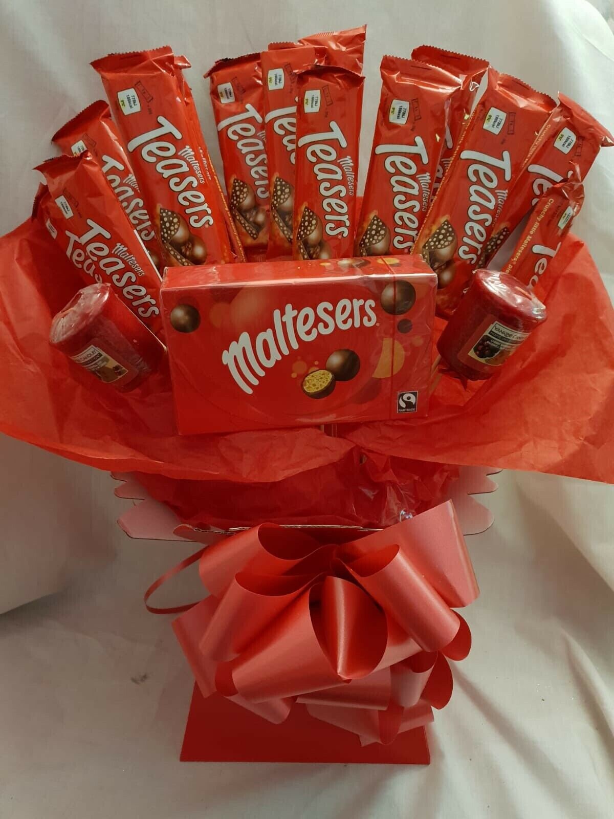Deluxe Maltesers Teasers Explosion Yankee Candle Chocolate Bouquet Gift Etsy