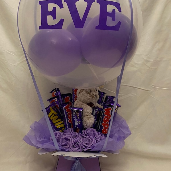 Hot Air Balloon Candy Baskets - Etsy