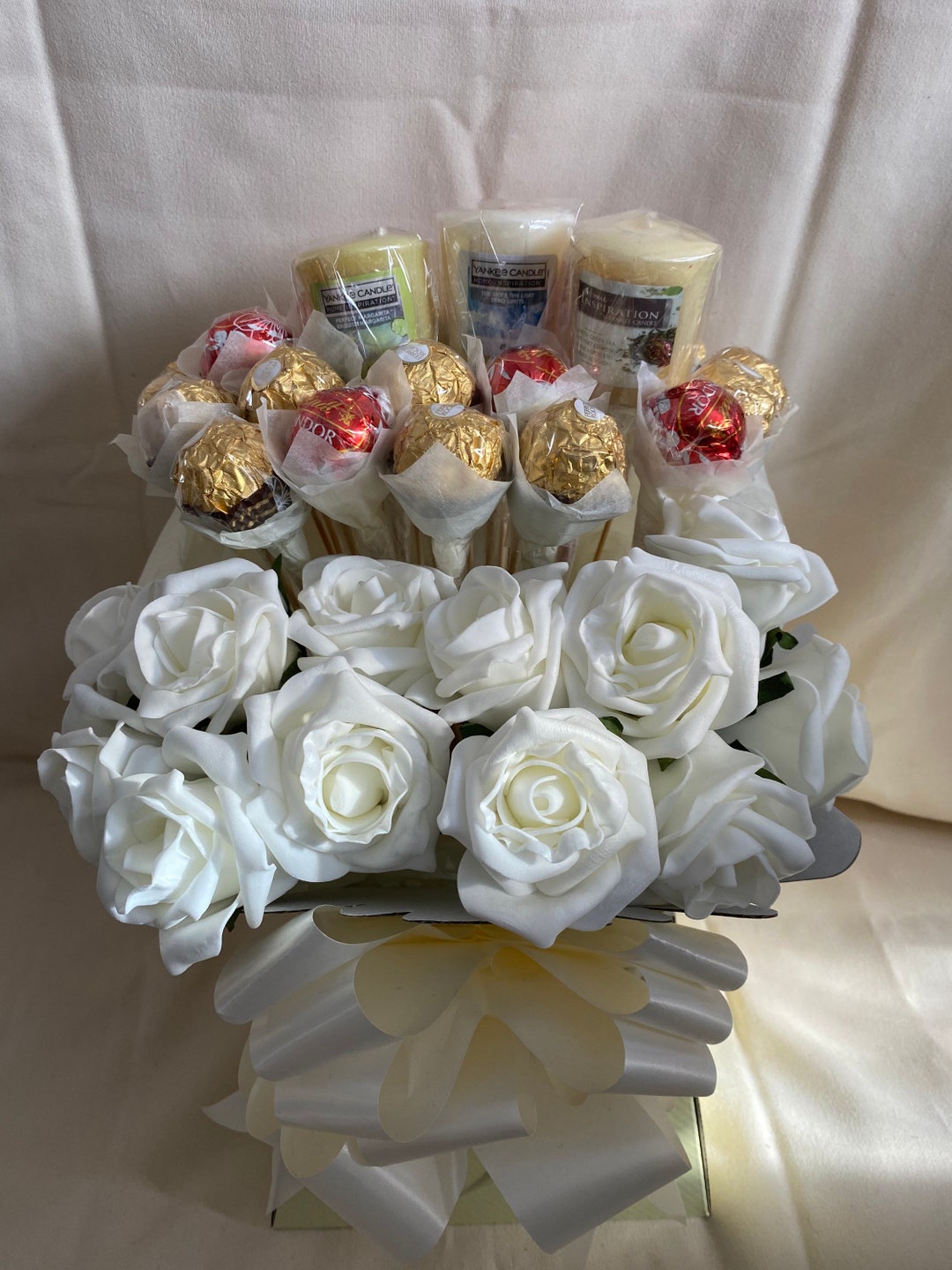 Deluxe Large Ferrero Rocher Lindt Lindor Chocolate Flowers - Etsy