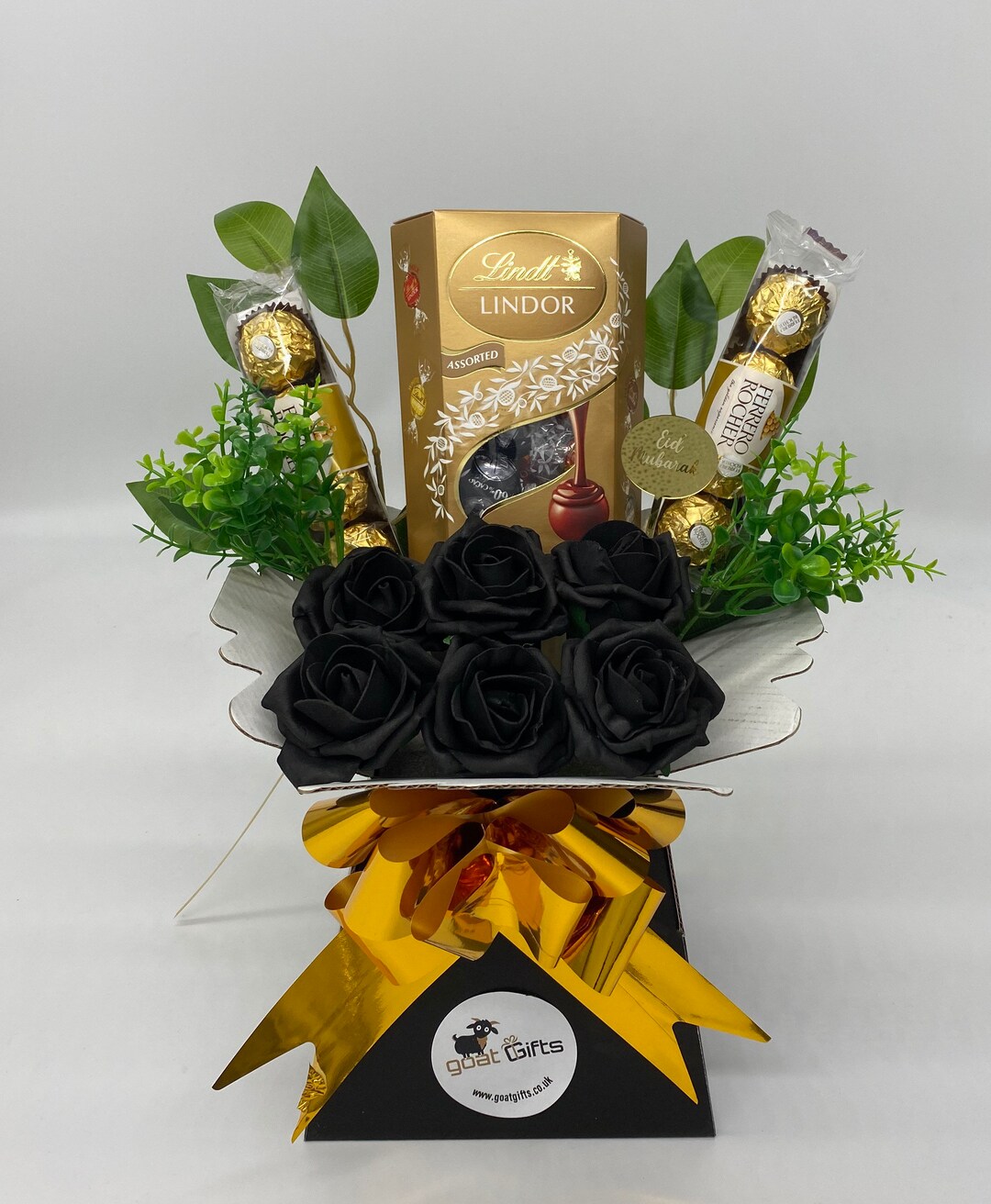 Chocolate Bouquet Eid Ramadan Mubarak Ferrero Rocher Lindt Lindor ...