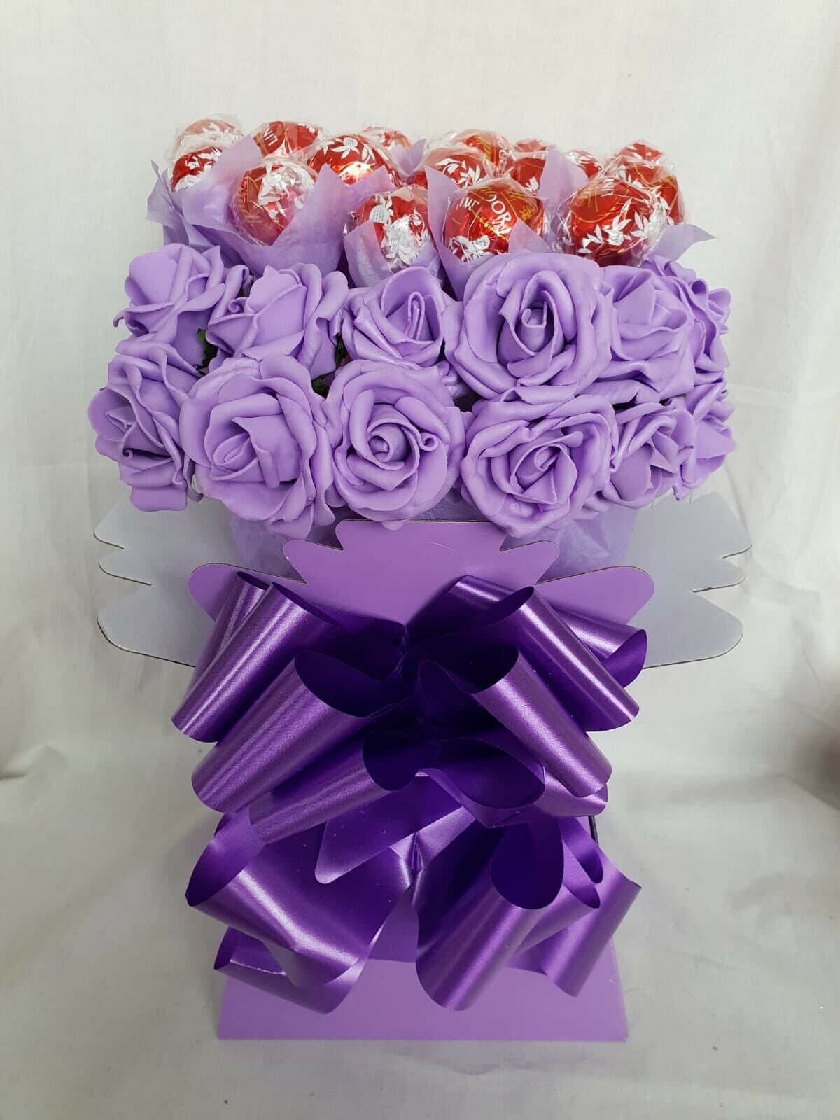 Deluxe Large Lindt Lindor Chocolate Explosion Flower Bouquet - Etsy