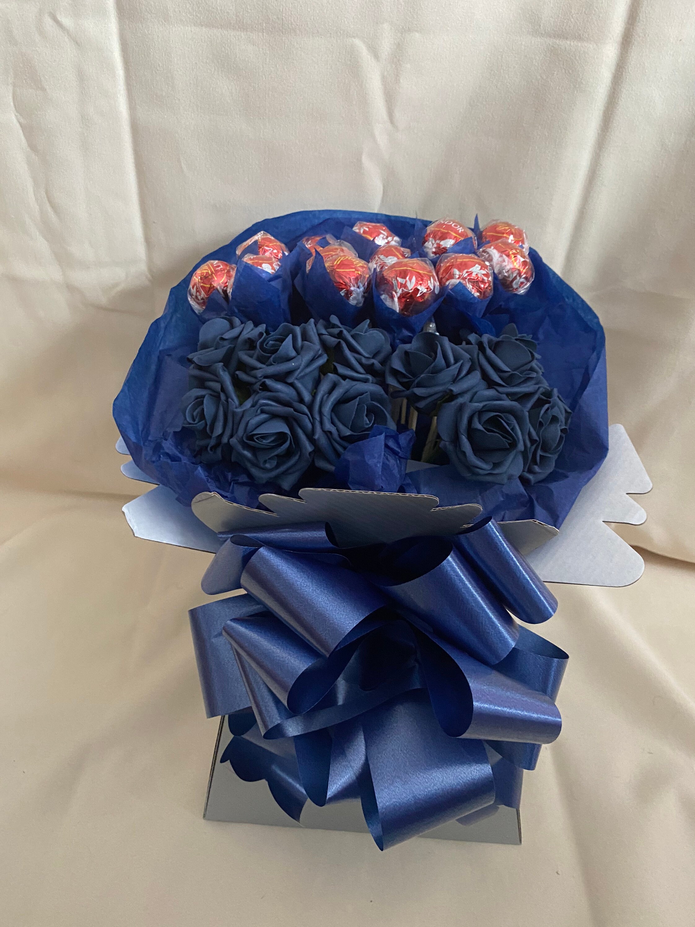 Deluxe Large Lindt Lindor Chocolate Flowers Explosion Bouquet | Etsy