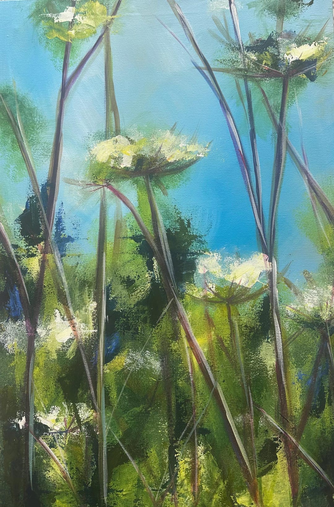 Abstract Flowers (guest Artist Leah Allen) - Etsy