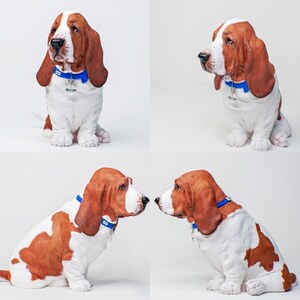 Custom Pet Portrait Figurine, Pet Memorial Figure Gift Personalized, 3D ...