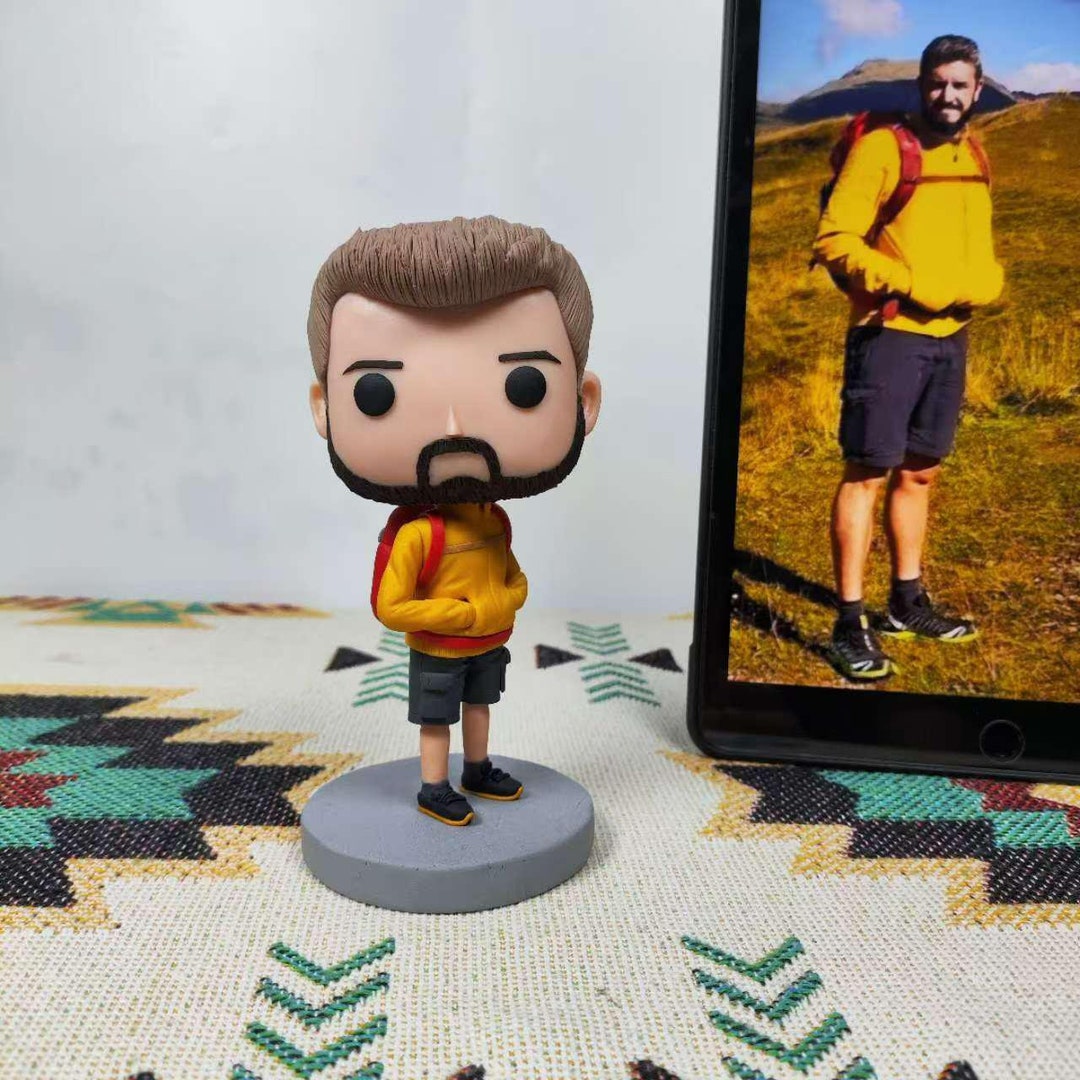 Custom Funko Pop From Photo, Personalized 3D Portrait Funko, Funko Pop ...