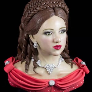 Custom Bust Sculpture, Personalized Bust Statue, Customized 3D Portrait ...