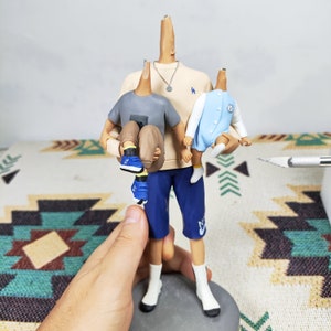 Custom Family Gift Figurine, Personalized Family Portrait Figure, Cake ...