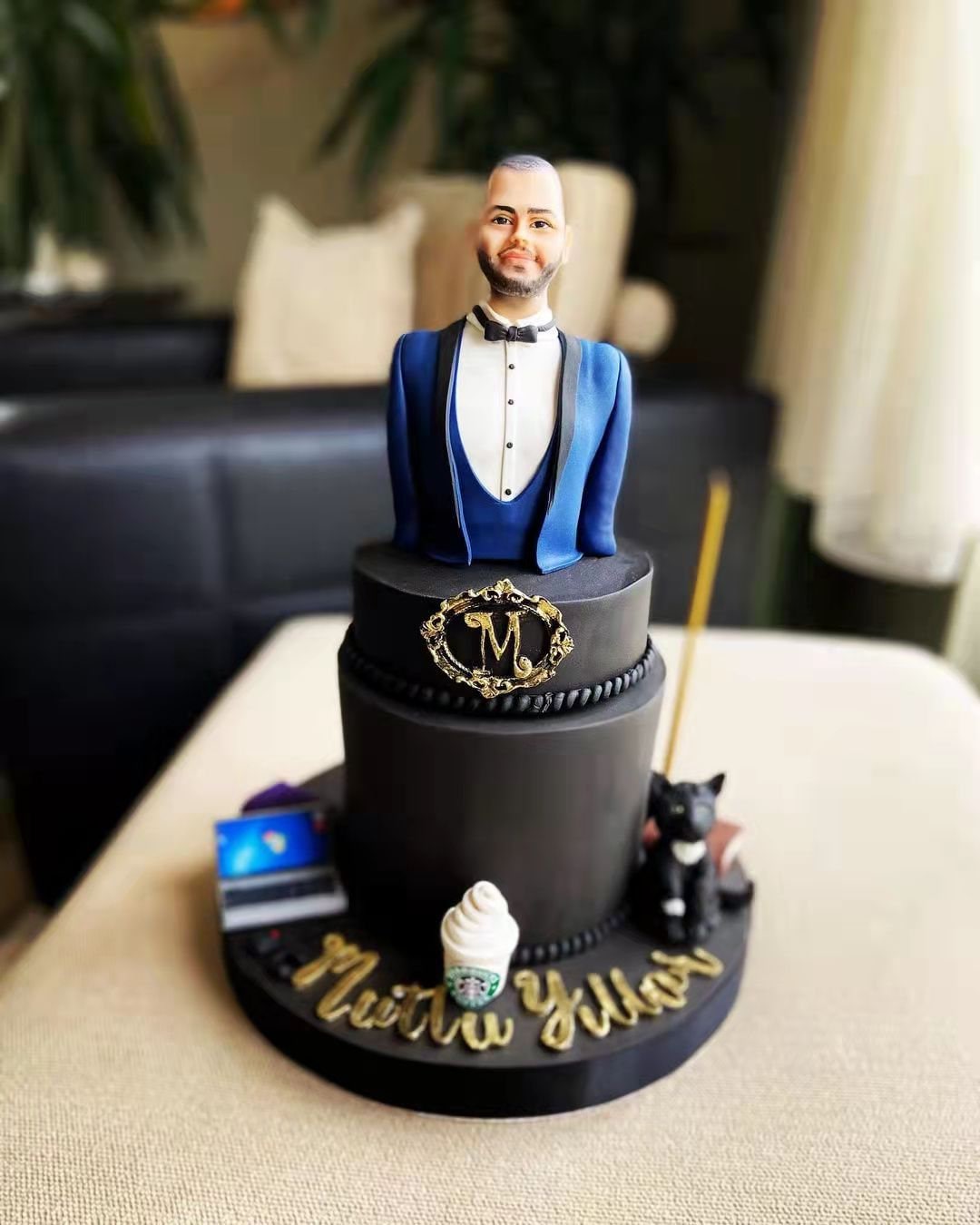 Custom Bust Statue Cake Topper Decoration From Photo | Etsy