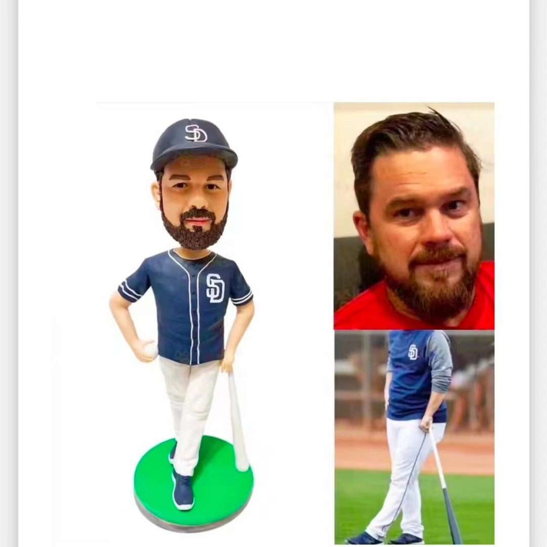 Baseball Coach Gifts Cake Topper Bobblehead Custompersonalized Baseball ...