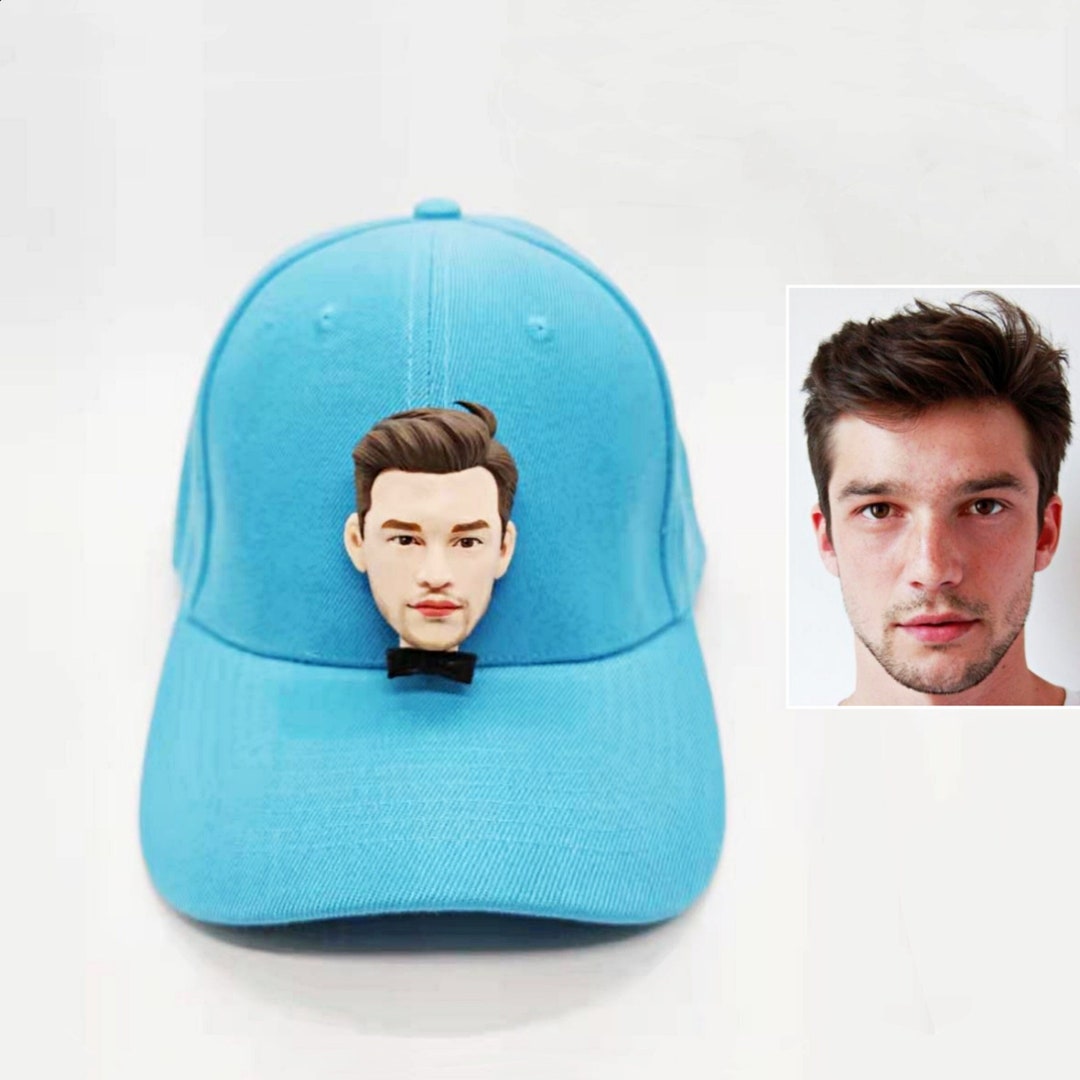 Custom Bobblehead Truck Golf Baseball Hat From Photo Personalized ...