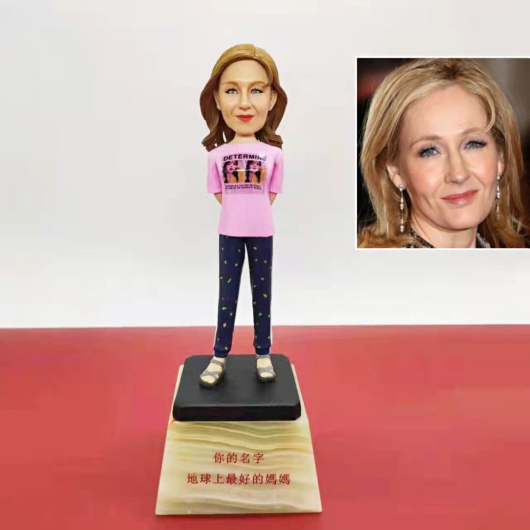 Custom Award Trophy Figurine From Photo, Personalized Corporate ...