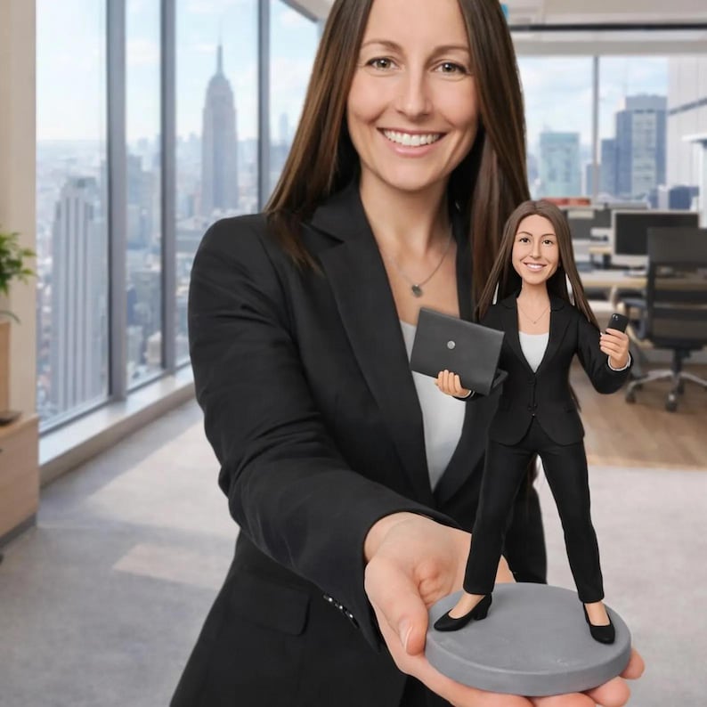 Custom Figurine From Photo for Bosslady, Girlfriend, Dancer ...