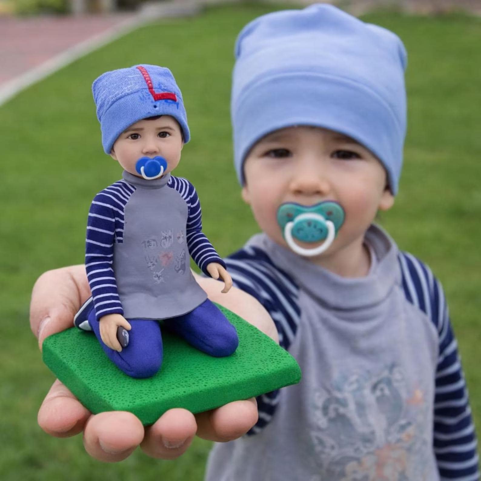 Custom Baby Bobblehead From Photo – Personalized Figurine for Newborn ...