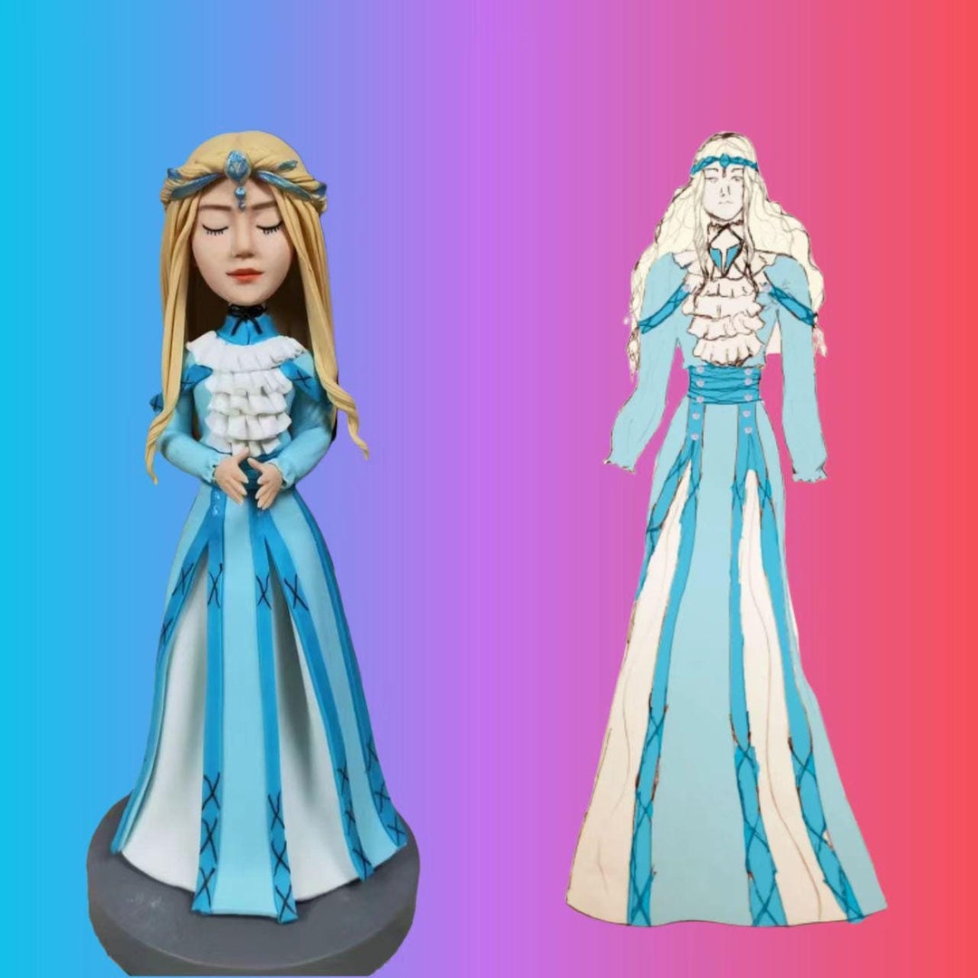 Custom Anime Figure From Photo, Personalized Manga Figurine Commission ...