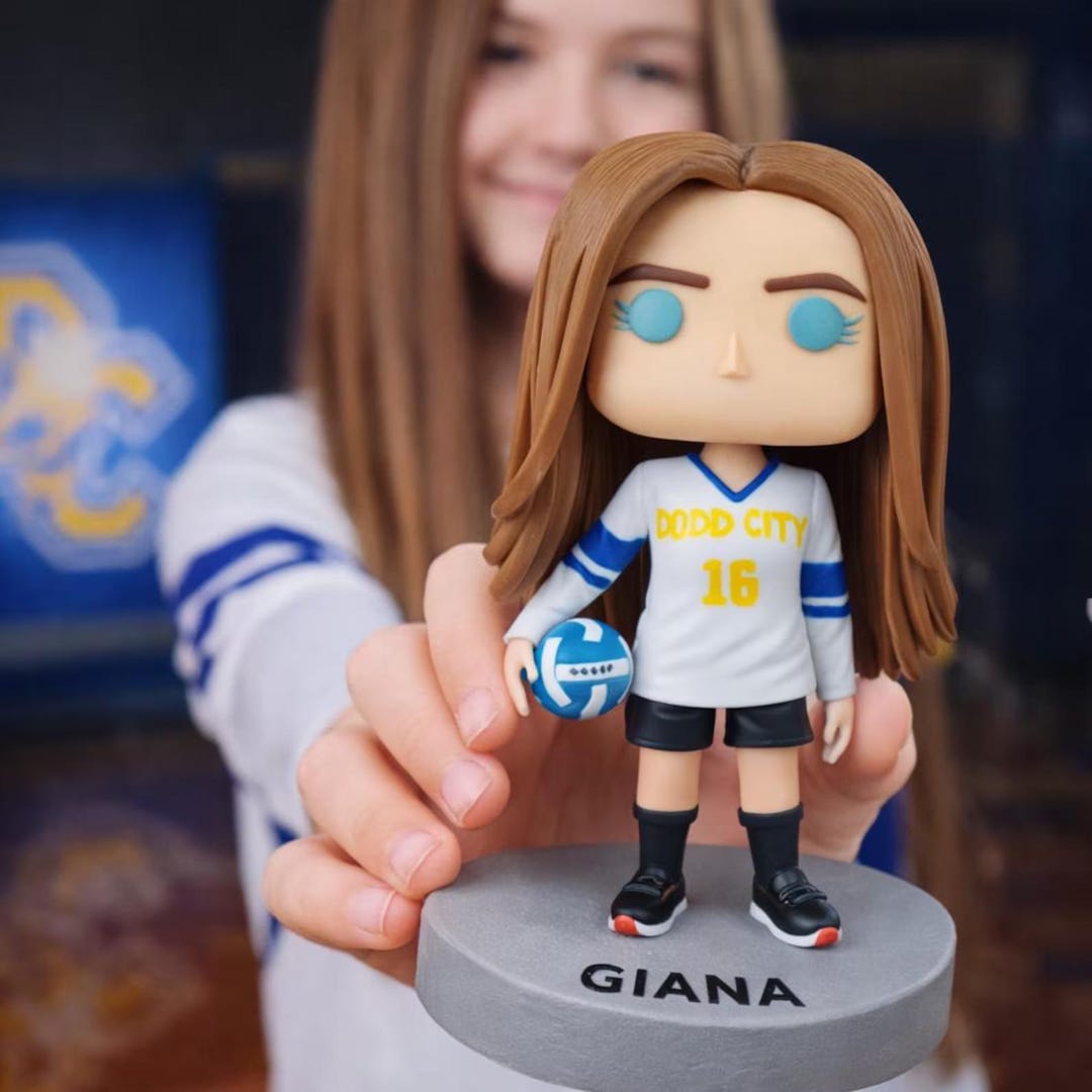 Custom Mini Figure From Photo for Kids – Personalized Child Figurine ...