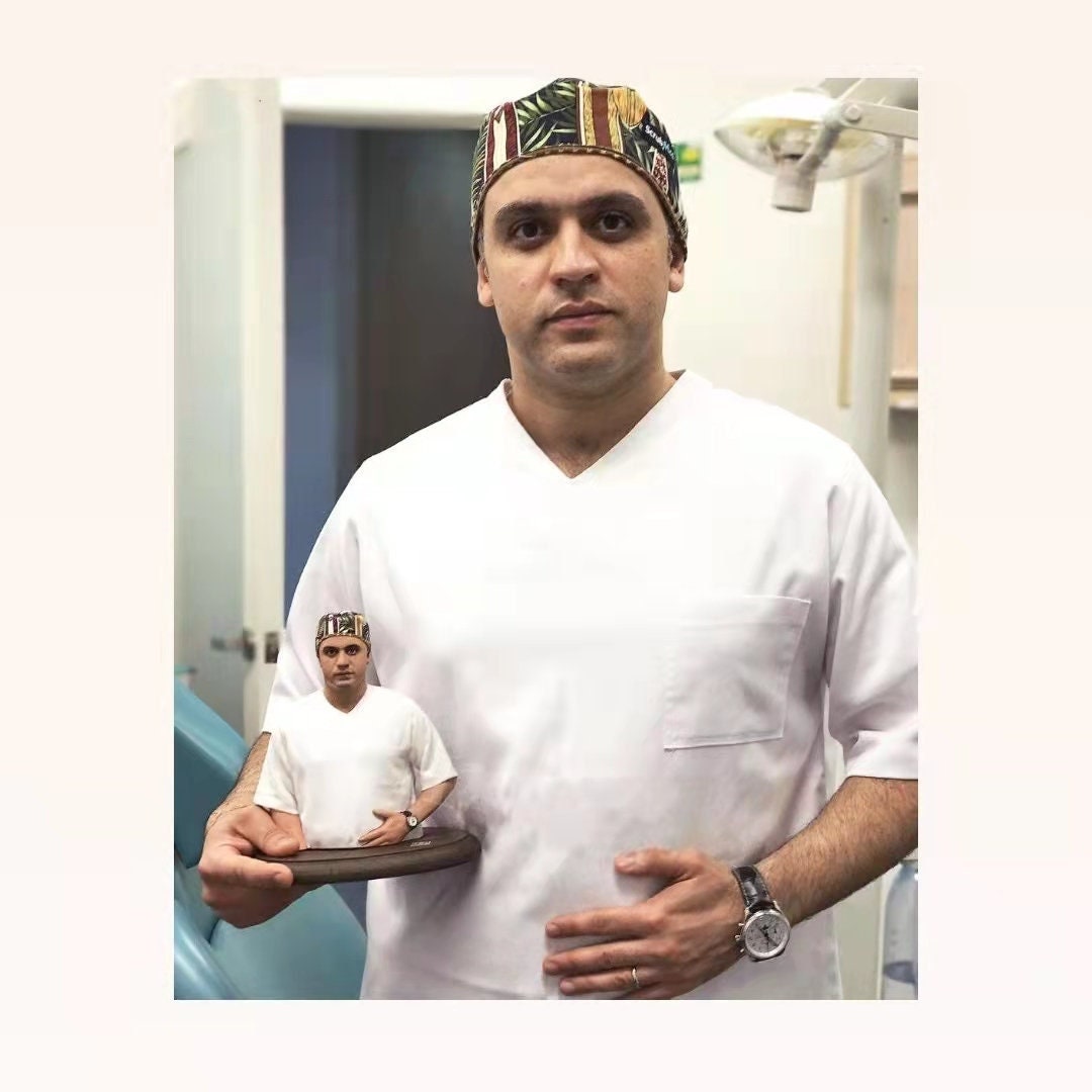 Custom Bust Sculpture, Personalized Bust Statue, Customized 3D Portrait ...