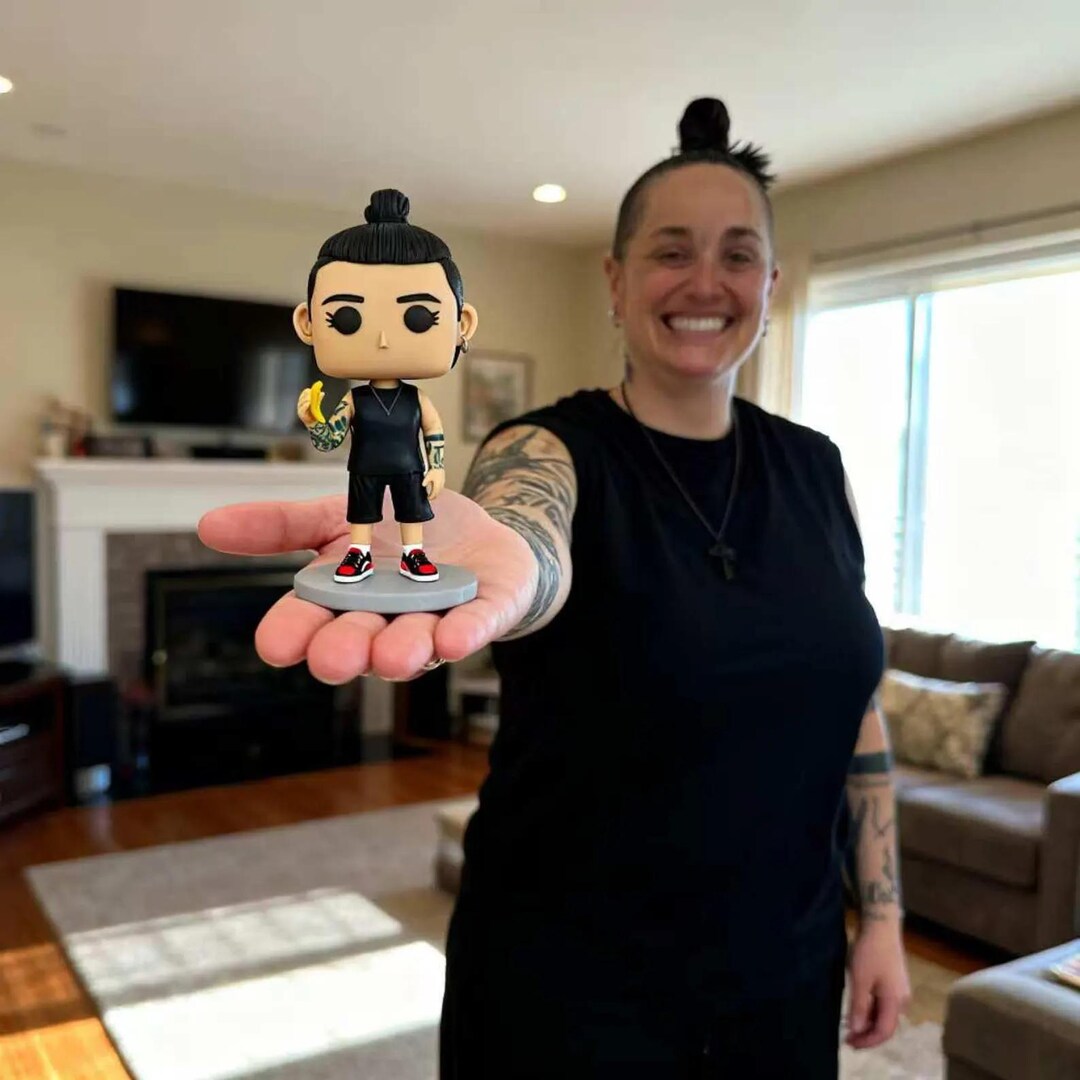 Custom Mini Figure From Photo for Women, Girlfriend, Wife ...