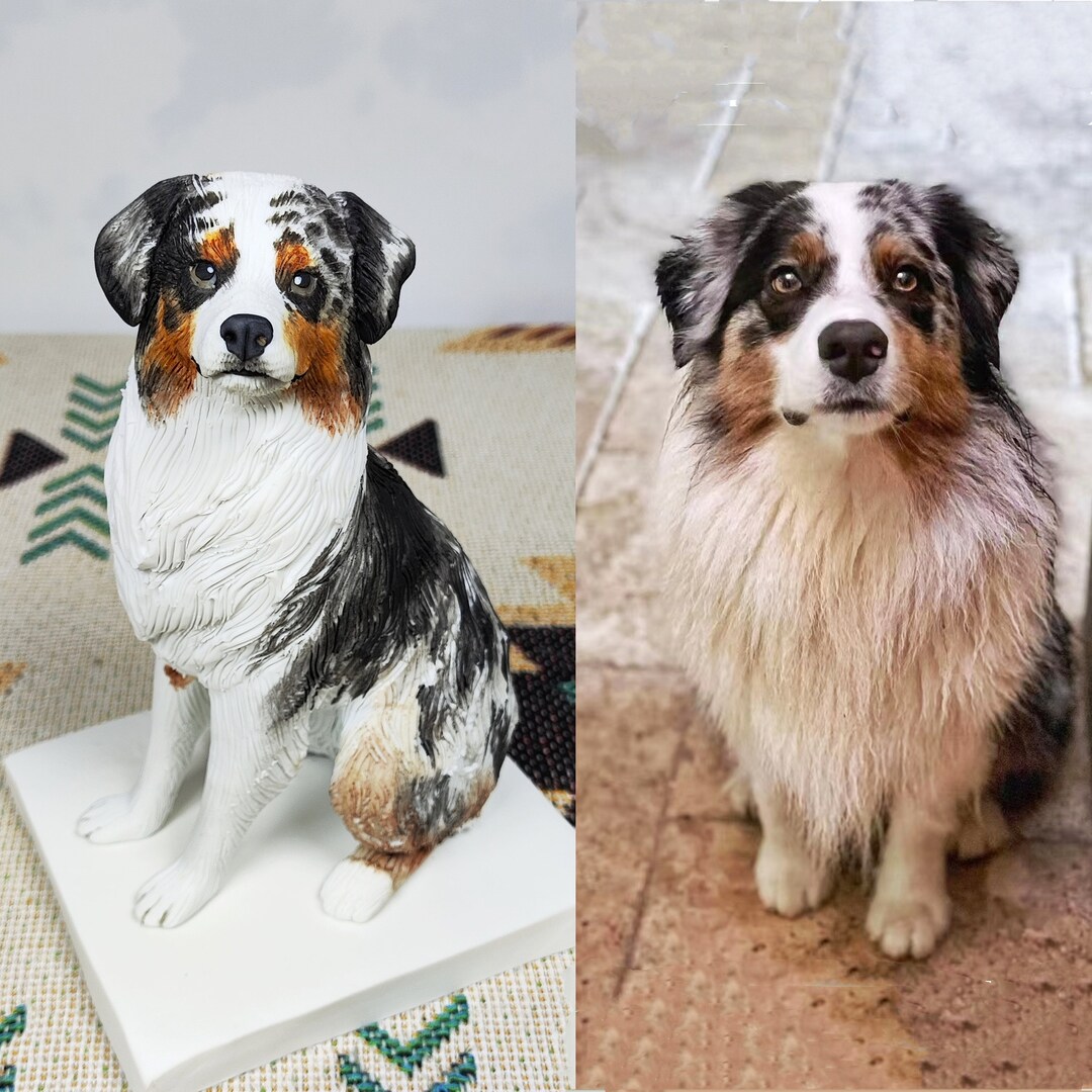 Custom Realistic Dog Cat Sculpture Figurine Figure Statue Bust ...